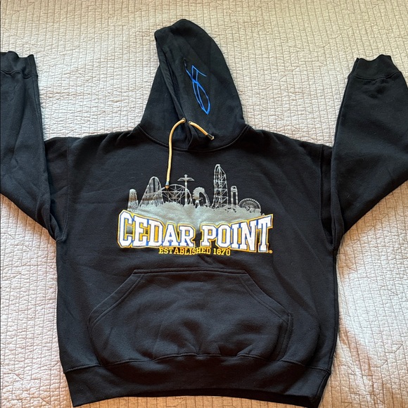 Cedar Fair | Shirts | Cedar Point Black Hoodie | Poshmark